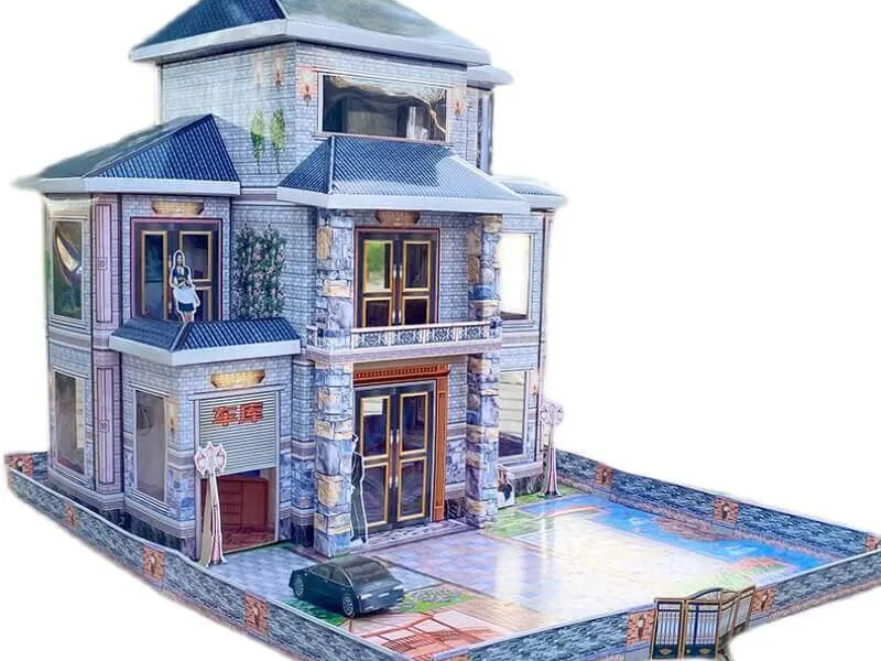 豪宅與汽車紙紮套裝 | WING TAI CHEUNG JOSS STICK & PAPER CO.